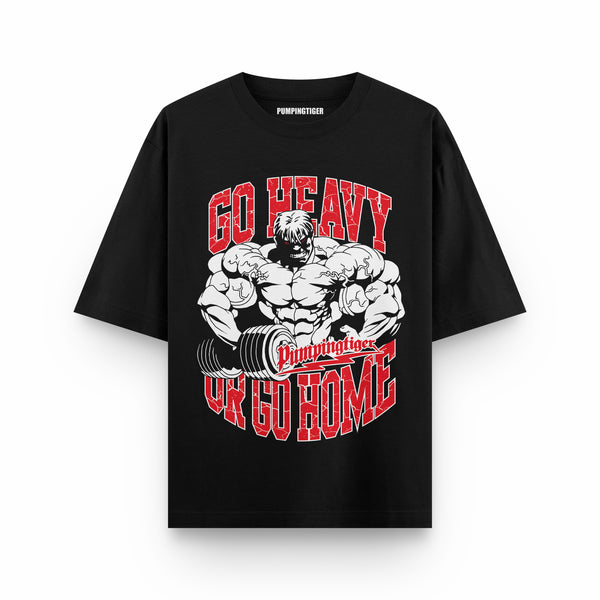 Go Heavy Or Go Home Oversized T-shirt India – PUMPINGTIGER